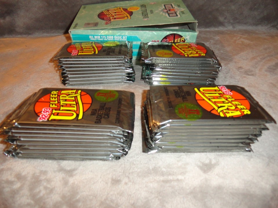 NEW 1992-1993 Fleer Ultra NBA Basketball Cards Series 2 Wax Box Sealed ...
