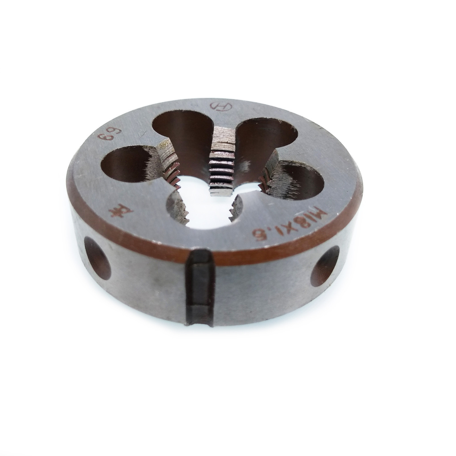 HSS 18mm x 1.5 Metric Die Left Hand Thread M18 x 1.5mm Pitch | eBay ...