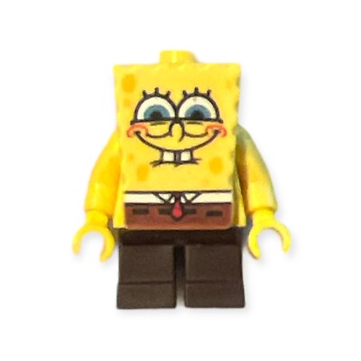 Lego Spongebob Squarepants Mischievous Smile Minifigure. | eBay