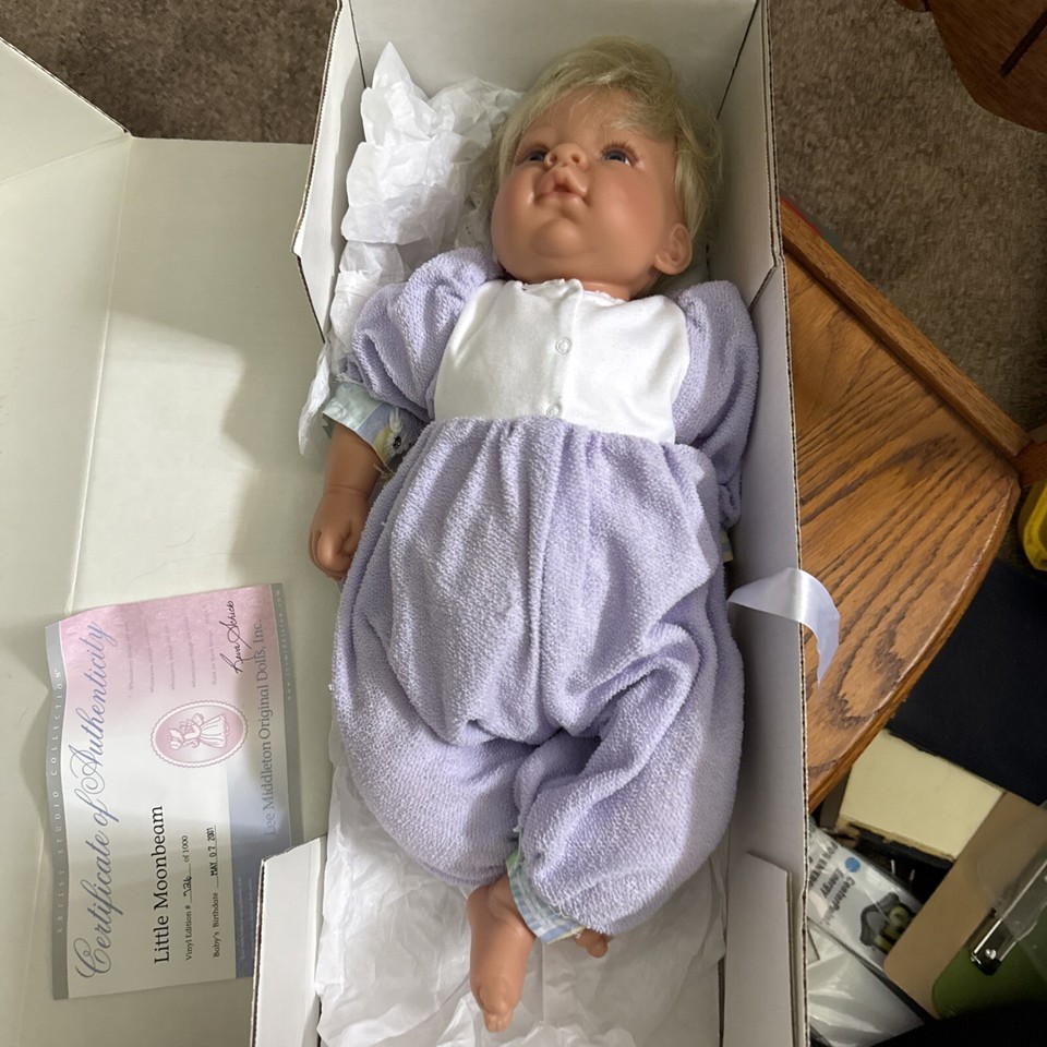 Lee Middleton Original Doll Collection Little Moonbeam Excellent ...