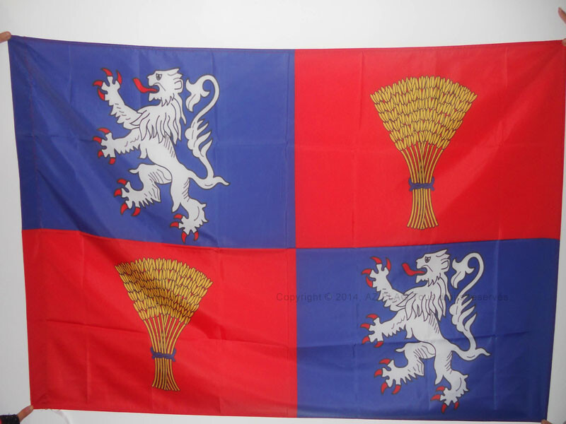 FRENCH PROVINCE OF GUYENNE AND GASCONY FLAG 2' x 3' for a pole - FRANCE ...