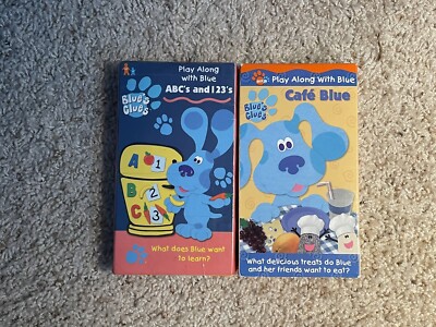 Blue’s Clues - Lot of 2 VHS’ (1999-2001) | eBay