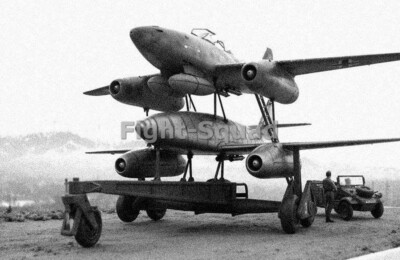 WW2 Picture Photo Messerschmitt Me262 Mistel 3157 | eBay