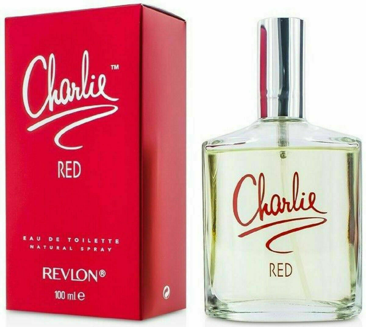 Charlie Red By REVLON Eau De Toilette 3.3/ 3.4 oz For Women New In Box ...