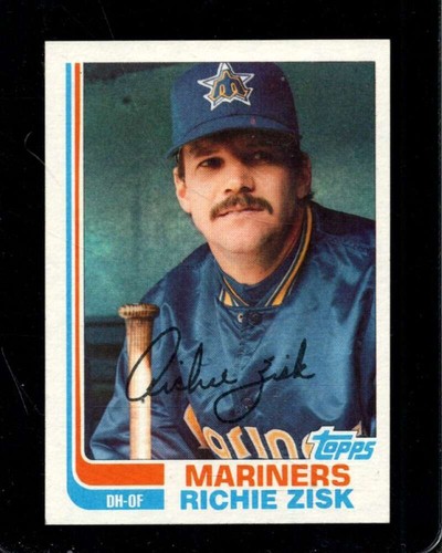 1982 TOPPS #769 RICHIE ZISK EXMT MARINERS *X105439 | eBay