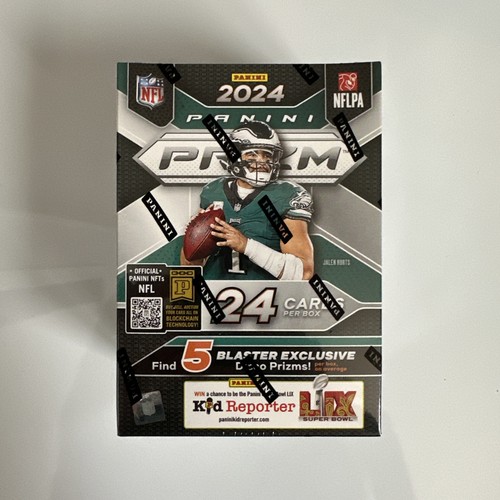 NEW 2024 Panini Prizm Football NFL Trading Cards BLASTER Box (15x Boxes ...