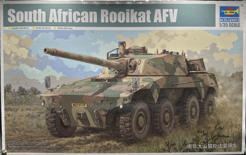 Trumpeter South African Rooikat AFV 1/35 No. 09516 Plastic Model Kit | eBay