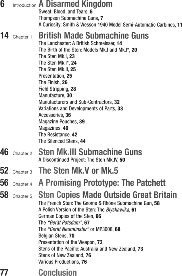 Sten Legendary World War II British Submachine Gun REFERENCE Guns ...