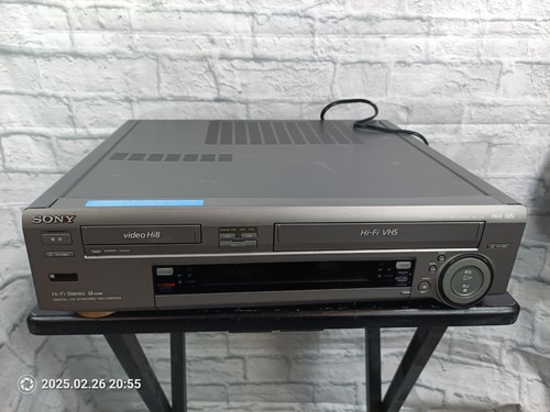 Sony WV-H5 Hi8 8mm Video Cassette Deck Player VHS VCR For Repair (US ...