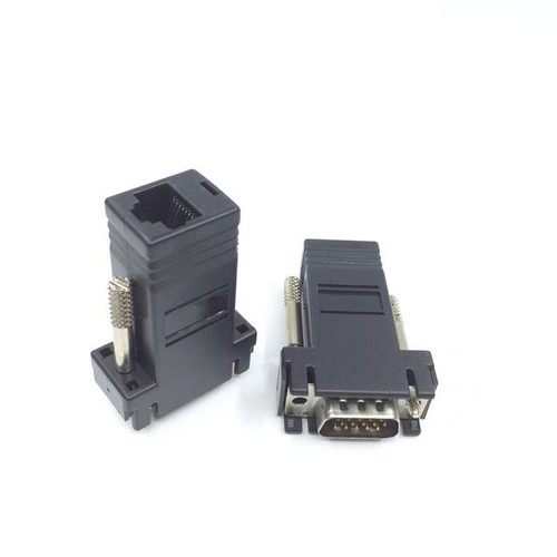 10pcs VGA RGB 15 Pin Extender Male To LAN CAT5 CAT5e RJ45 Ethernet ...