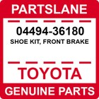 04494-36180 Toyota OEM Genuine SHOE KIT, FRONT BRAKE | eBay