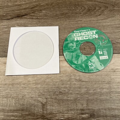 Tom Clancy's: Ghost Recon - PC CD-ROM - Disc Only | eBay