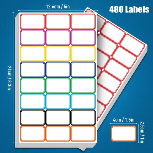 Self-adhesive Label Stickers Handwritten Classification Self-adhesive ...