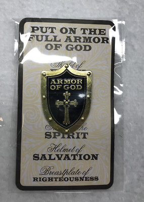 Armor Of God Pin Christian God Love Faith Hat Pin Motorcycle Jacket ...