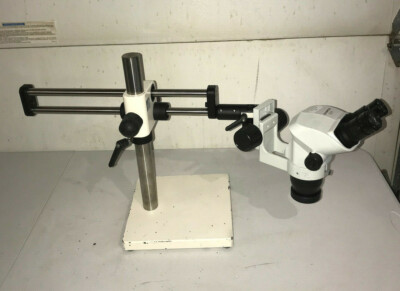 12515 olympus Sz-51 microscope on base stand eye pieces: WHSZ10x-H/22 ...