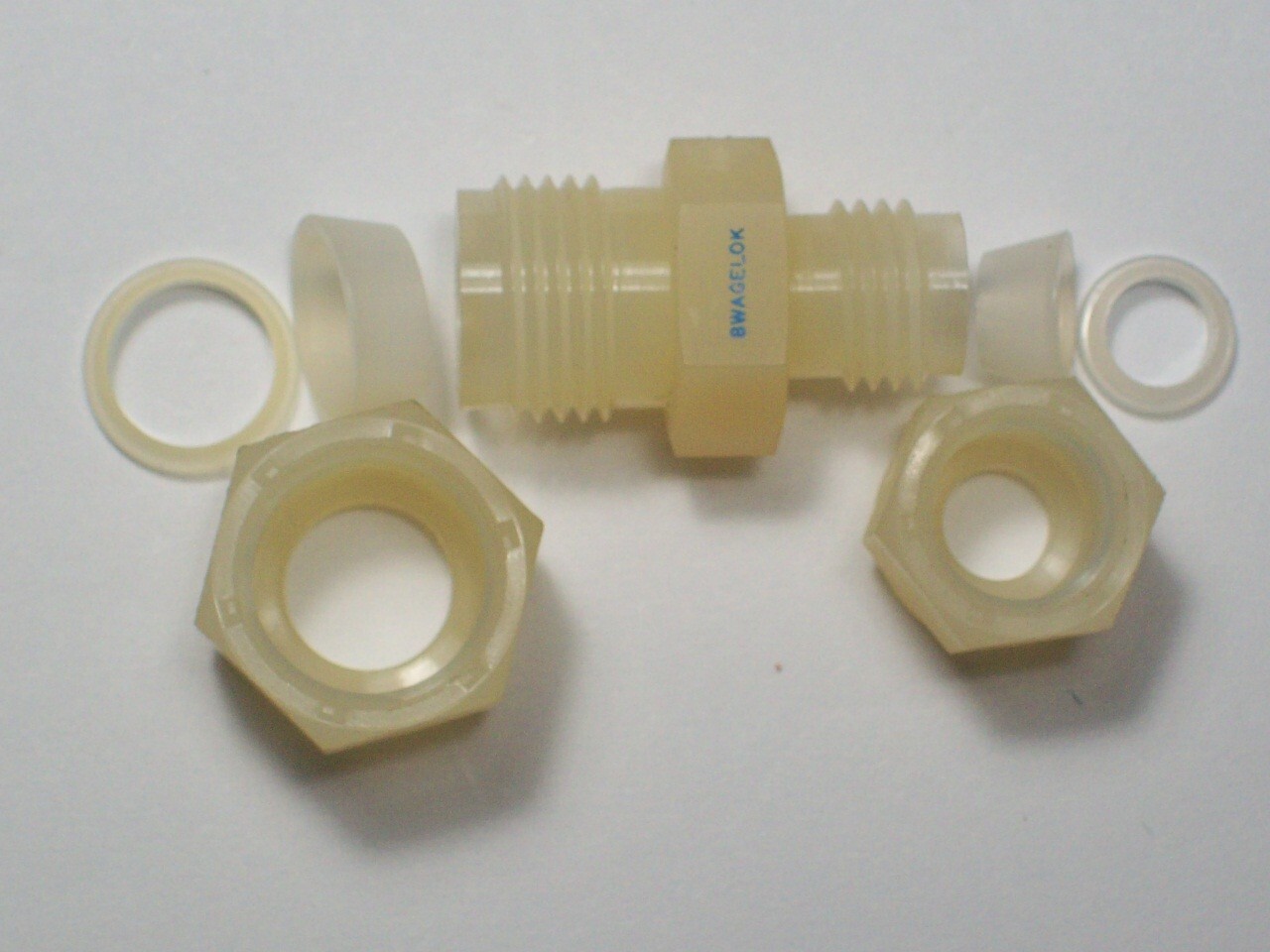 1- Swagelok Nylon Reducing Union Fitting 3/8" Tube /4" Tube NY-600-6-4 for sale online | eBay