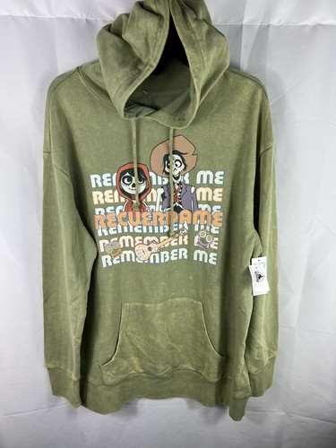 Disney Pixar Coco Remember Me Hoodie Jacket Parks Merch Halloween Sugar ...