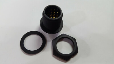 Lot of 5 Amphenol LTW Part # BU-12PMMP-SC7001 12Way Male LTW, IP67, 2A ...