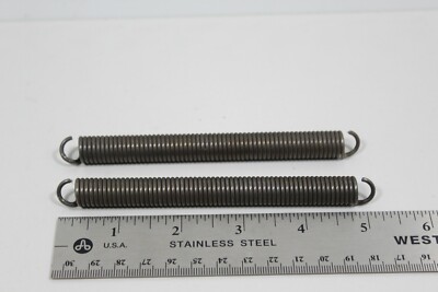 (2) Nos Universal Snowmobile 5" Exhaust Muffler Spring 02-378 | eBay