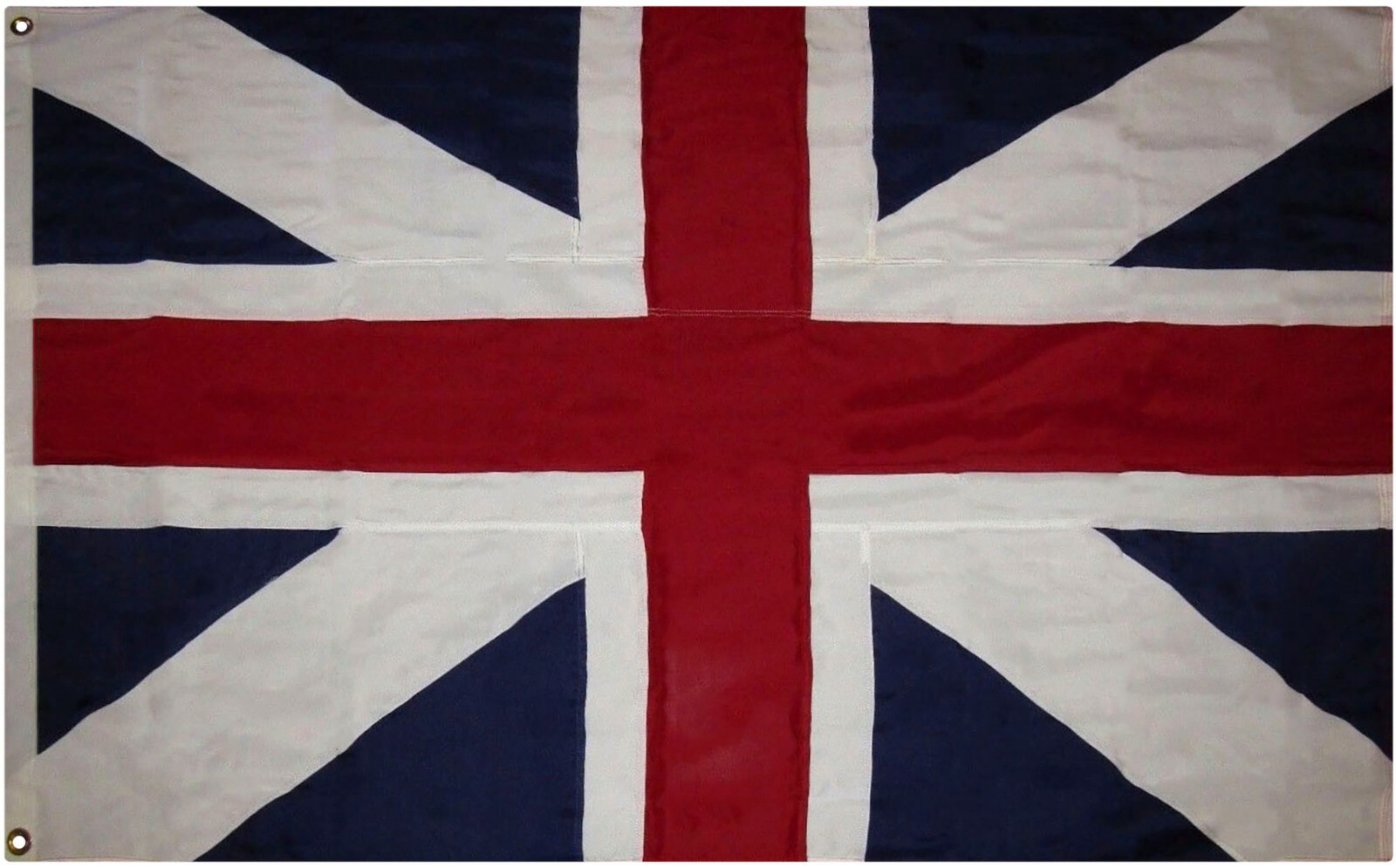 4x6 Embroidered Sewn Kings Colors Synthetic Cotton Flag 4'x6' w/ Clips ...