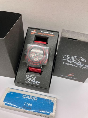 Casio G-Shock AW-571E-4A2T GAUSSMAN Enduro du Touquet 1999 Black Red ...