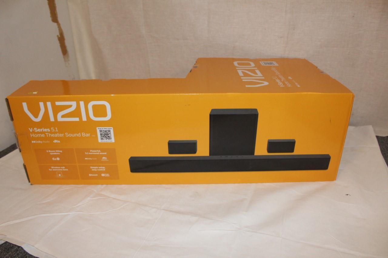 VIZIO V514X-K6 5.1 Channel Home Theater Sound Bar System for sale ...