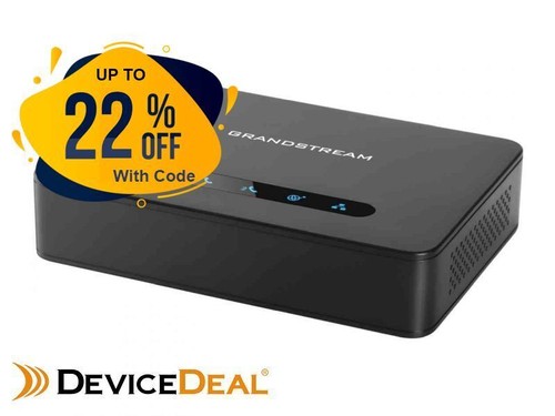 Grandstream HT812 2 Port FXS Analog Telephone Adapter (ATA ...