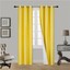 2 PANELS GROMMET WINDOW CURTAIN DRAPE FOAM LINED BACKING BLACKOUT ...
