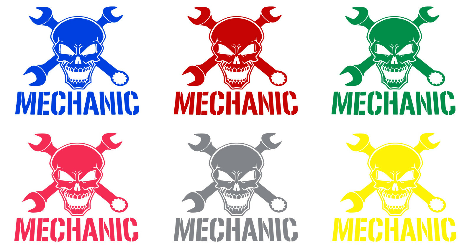 Vinyl Decal Truck Car Sticker Laptop - Mechanic Ironworker Cross ...