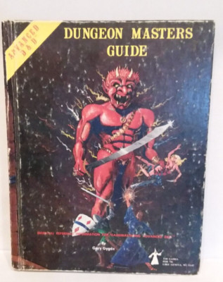 DUNGEON MASTERS GUIDE 1979 4th Print Dungeons & Dragons 1st Edition 232 ...