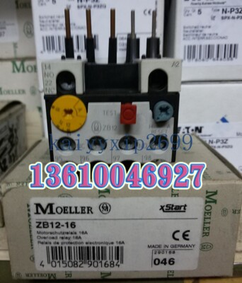 Eaton Block Eaton XTCE015B10 XTOB016BC1 600V Contactor 12-16A Trip ...