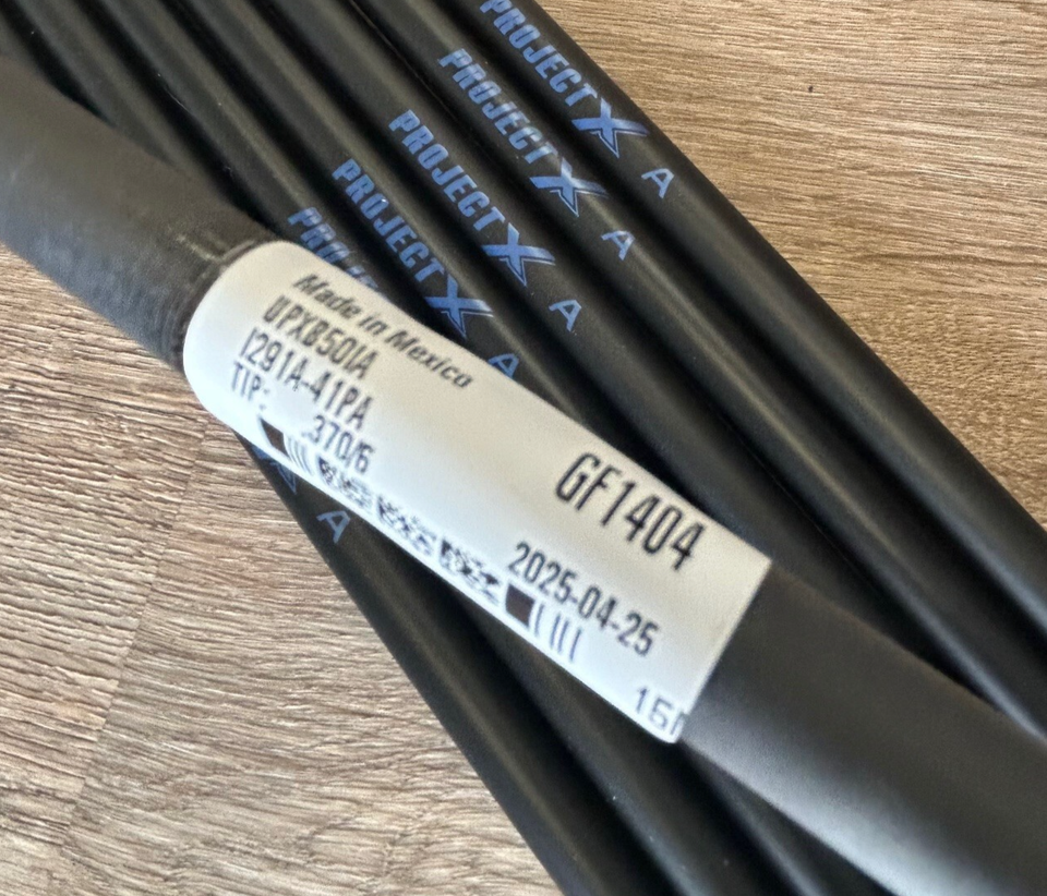Project X Blue Senior 50g Graphite Hybrid/Iron Shafts 42" .370 (8-Pack ...
