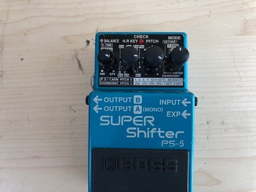 Boss PS-5 Super Shifter Pitch Shifter Guitar Effect Pedal free ship ...