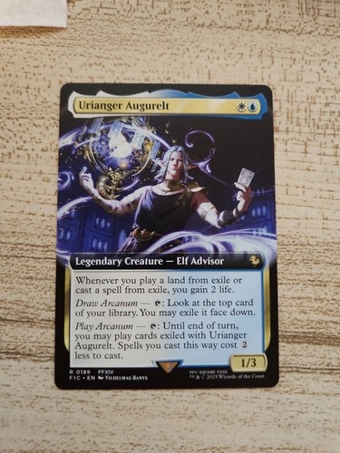 1x - Urianger Augurelt - (extended art) - CMR: FINAL FANTASY - NM MTG ...
