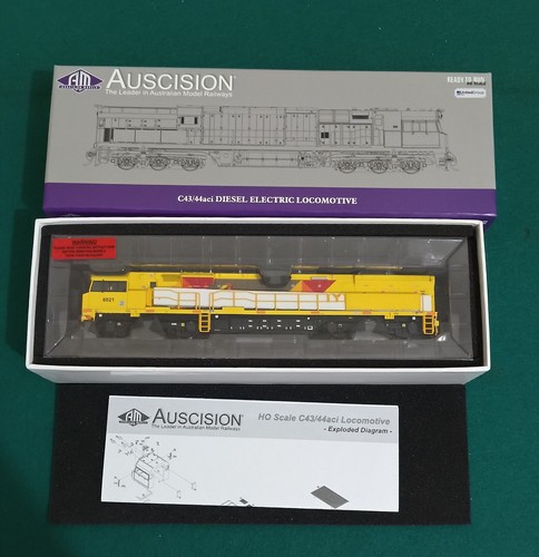 Auscision Models HO DC C43/44aci Diesel Loco QR Nationl 6021 in ...