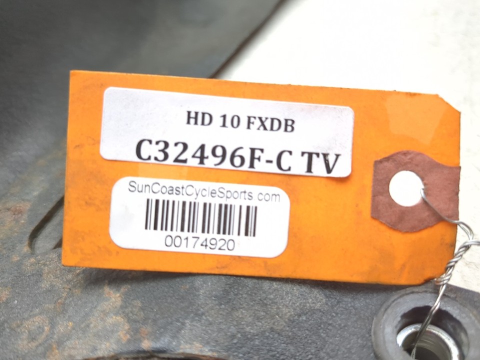 07-13 Harley FXDB Dyna Street Bob Belt Guard | eBay