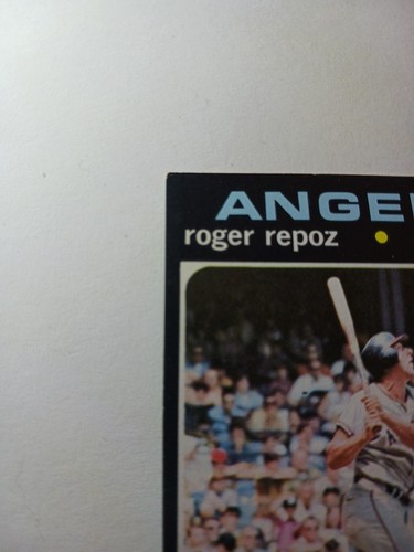 1971 Topps Baseball Card #508 Roger Repoz California Angels EX | eBay