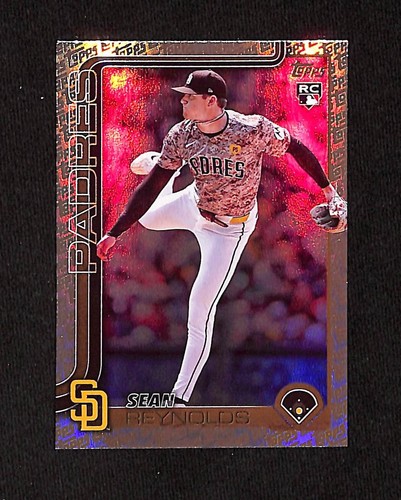 2025 Topps Series 1 - Sean Reynolds #246 Topps Foil Pattern (RC) for ...