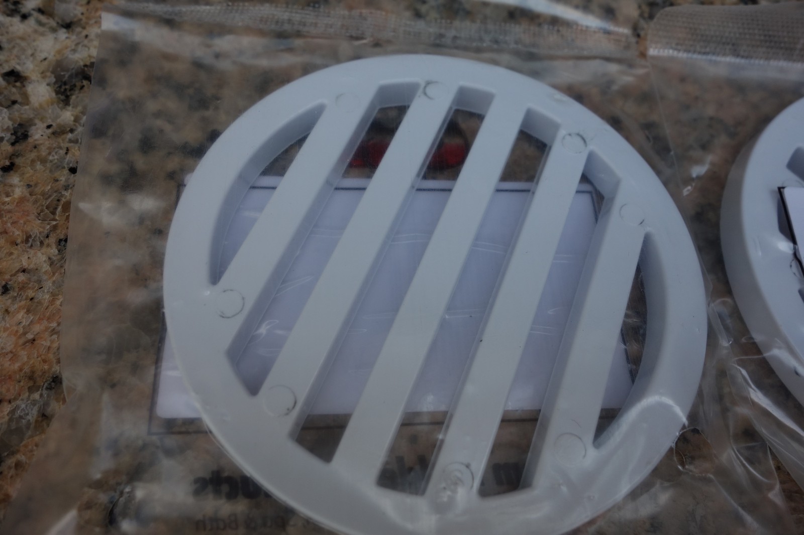 3" Inch Set Of 2 Plastic Round Deck Drain Cover White 25533-300-010 | eBay