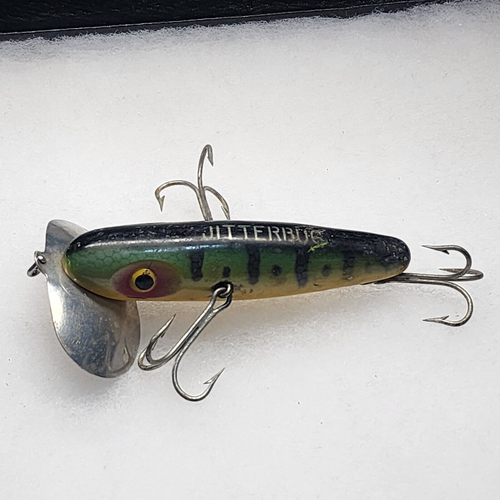 Antique Fishing Lure large JITTERBUG nice old Bait | eBay