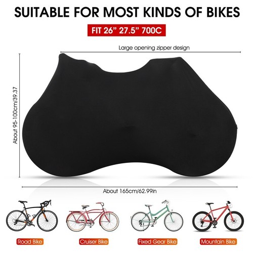 Full Bicycle Protector Cover MTB 24 26 27.5 in Road Bike 700C Dustproof ...