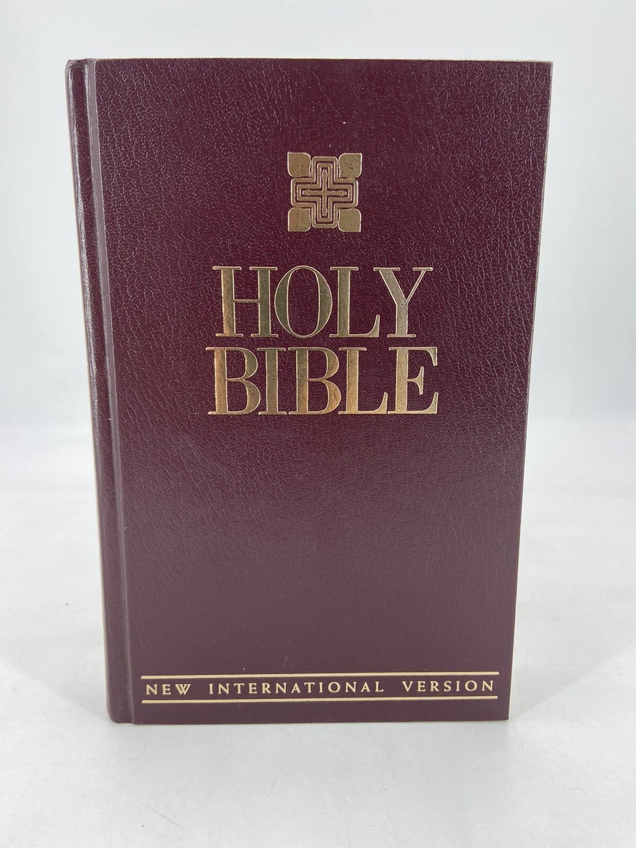 Holy Bible Niv Cover