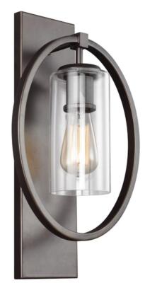 Feiss Marlena 1 Light 11 inch Wall Sconce, Antique Bronze, WB1846ANBZ ...