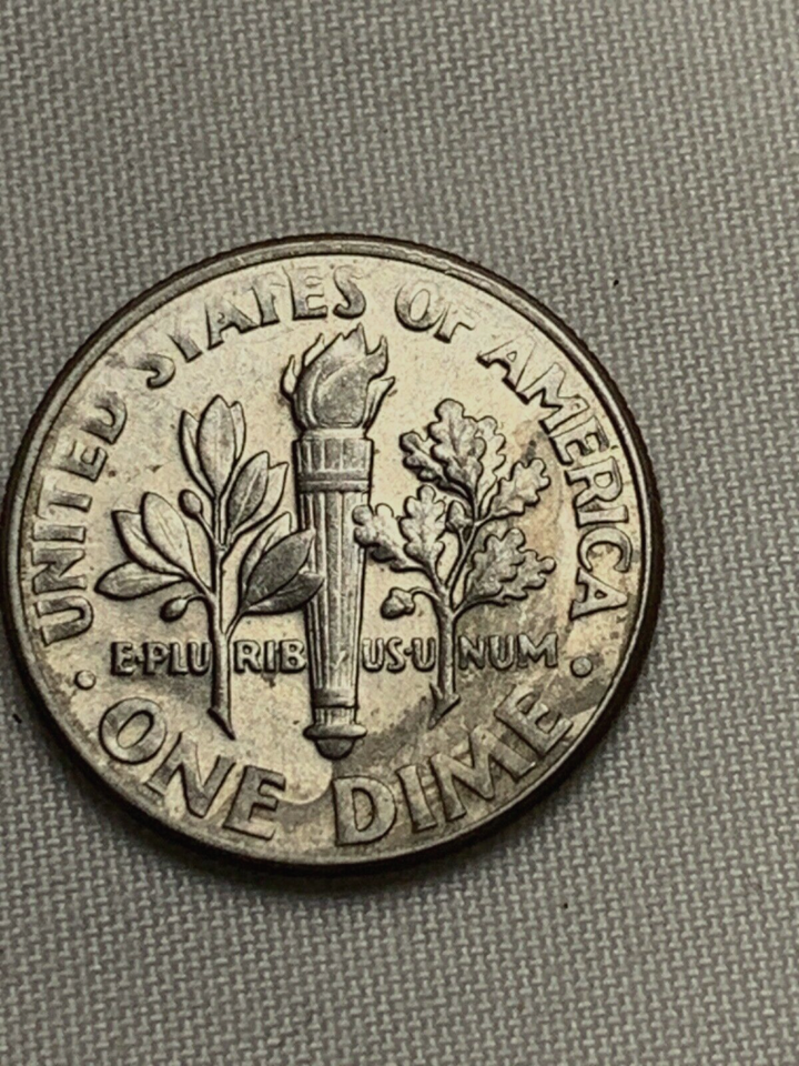 2000 D Off Centered Dime Nice Error Shallow Hit Date RARE Circulated ...