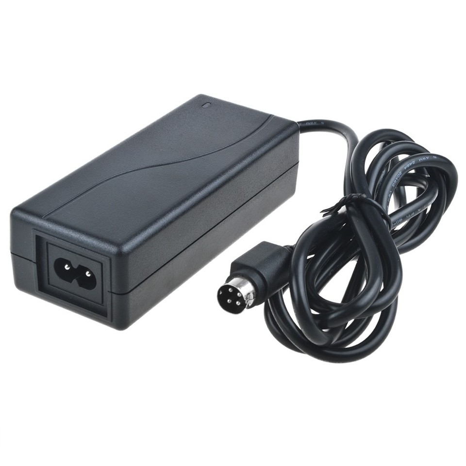 AC Adapter 4-Pin DIN Connector For LACIE iOmega ACU034A-0512 12V 5V ...