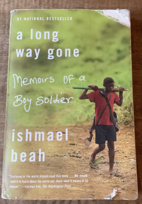A Long Way Gone Memoirs of a Boy Soldier paperback homeschool reading ...