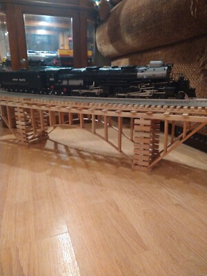 O Scale Arch Bridge 36" Model Train Trestle O gauge, Use With LGB USA ...