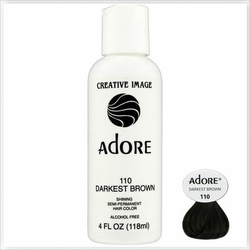 [ADORE] CREATIVE IMAGE SHINING SEMI-PERMANENT HAIR COLOR RINSE 4OZ ALL ...