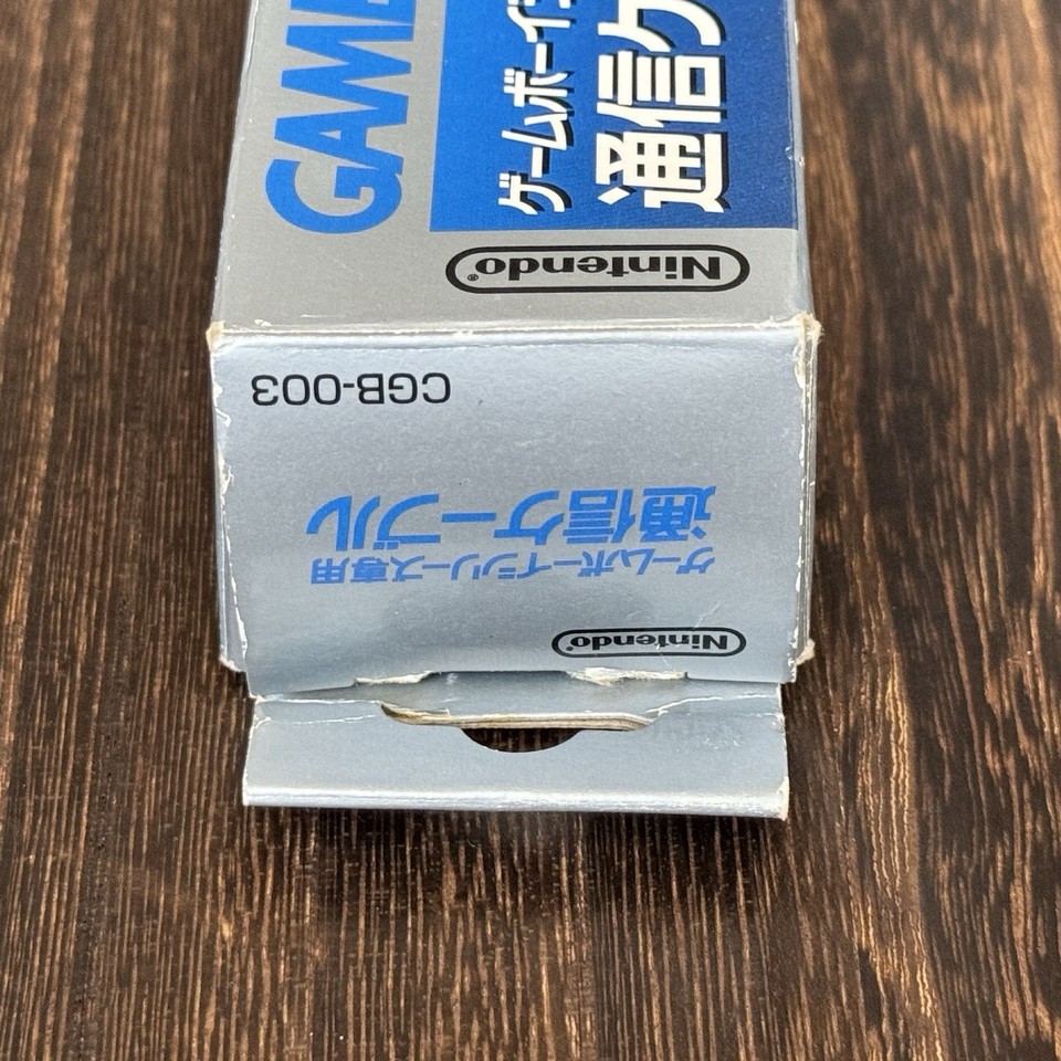 Nintendo Game Boy Color/Pocket/Light OEM Link Cable CGB-003 Complete In ...