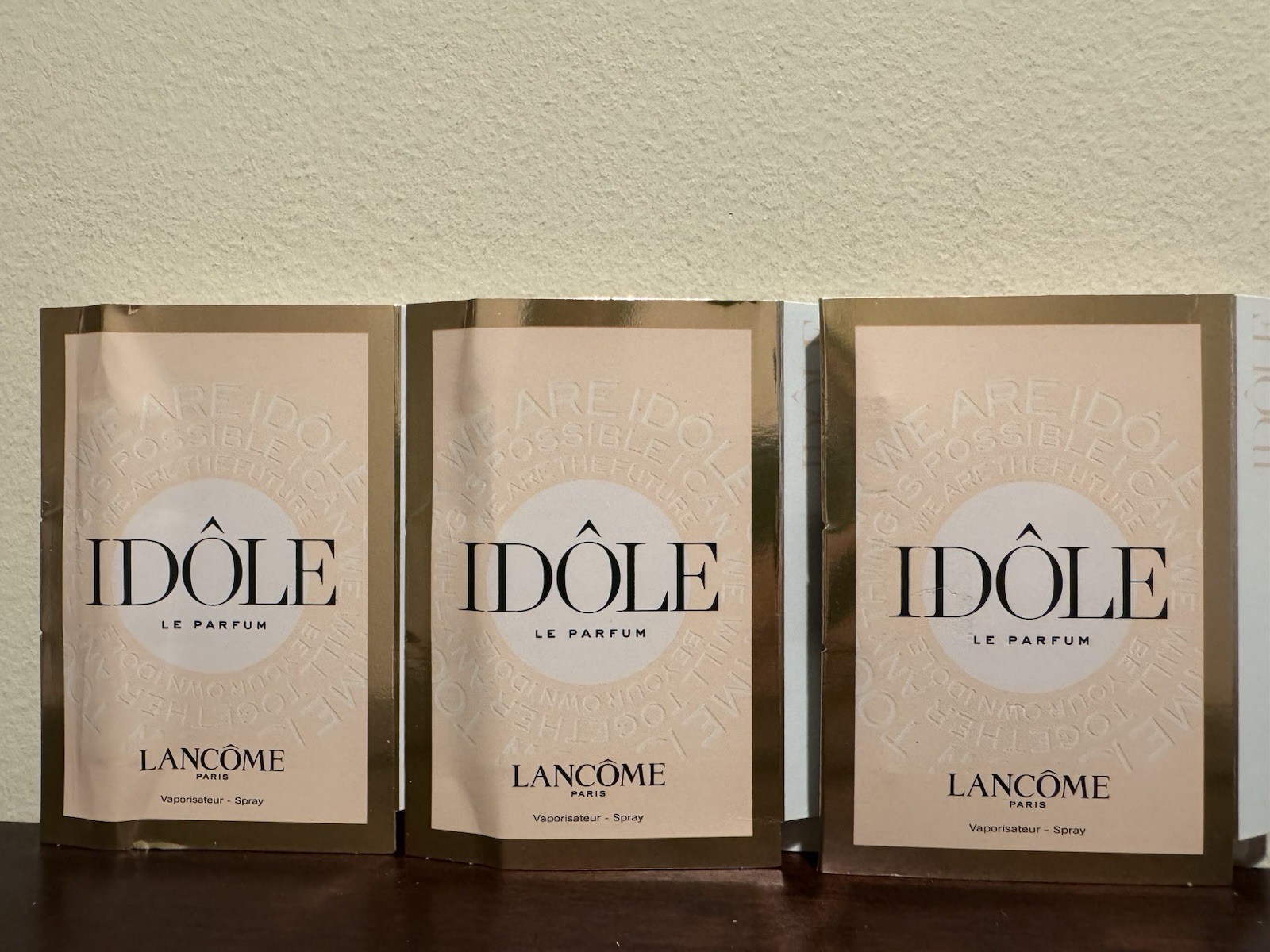 Three Lancome Idole Le Parfum Perfume Spray Samples 1.2 ml / 0.04 oz ...